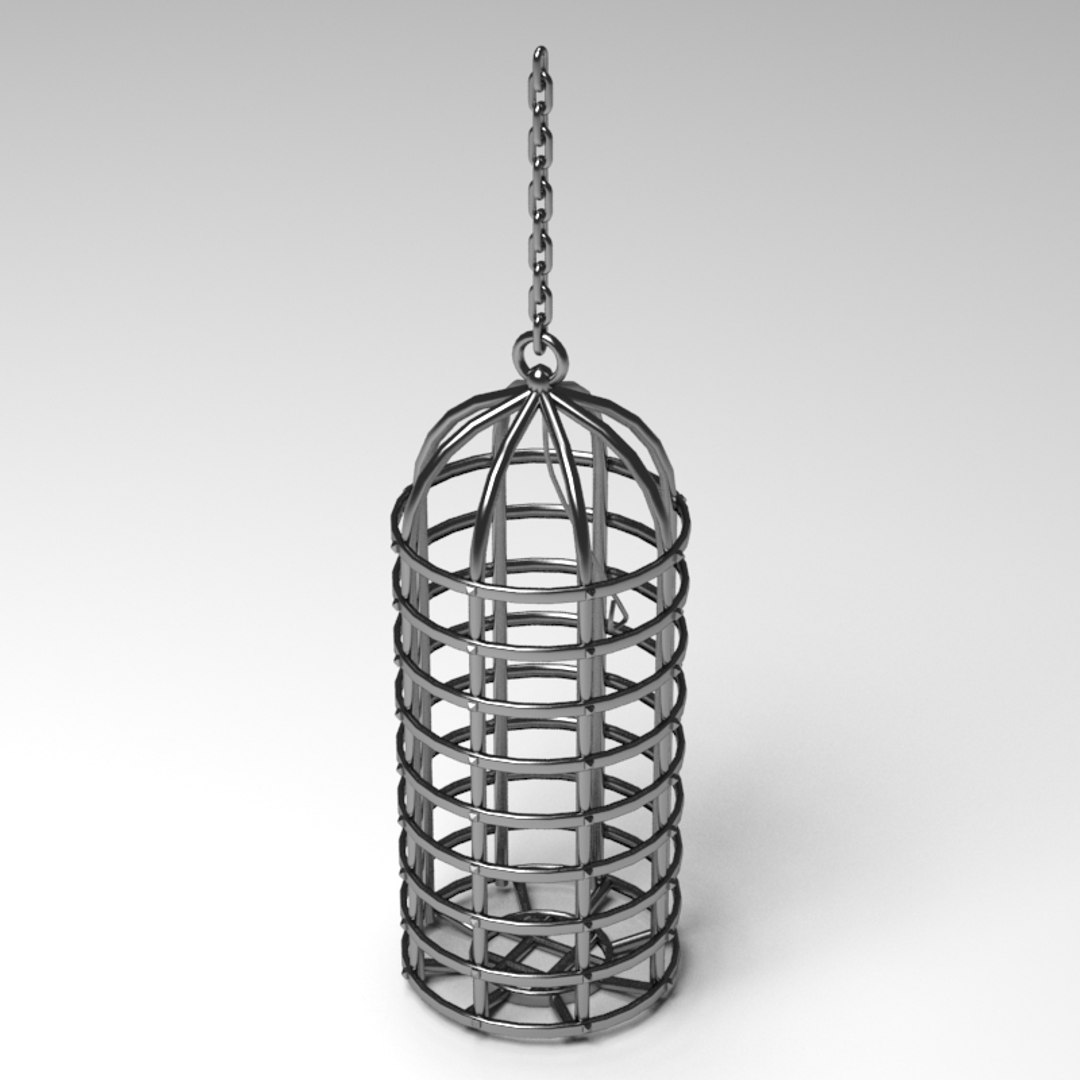 3d Model Medieval Cage