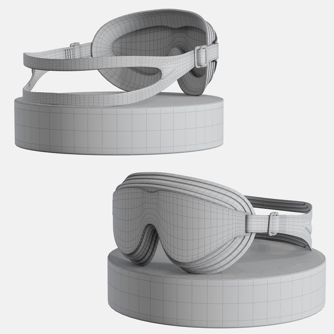 3D Swimming Goggles Copoz Model - TurboSquid 1954467