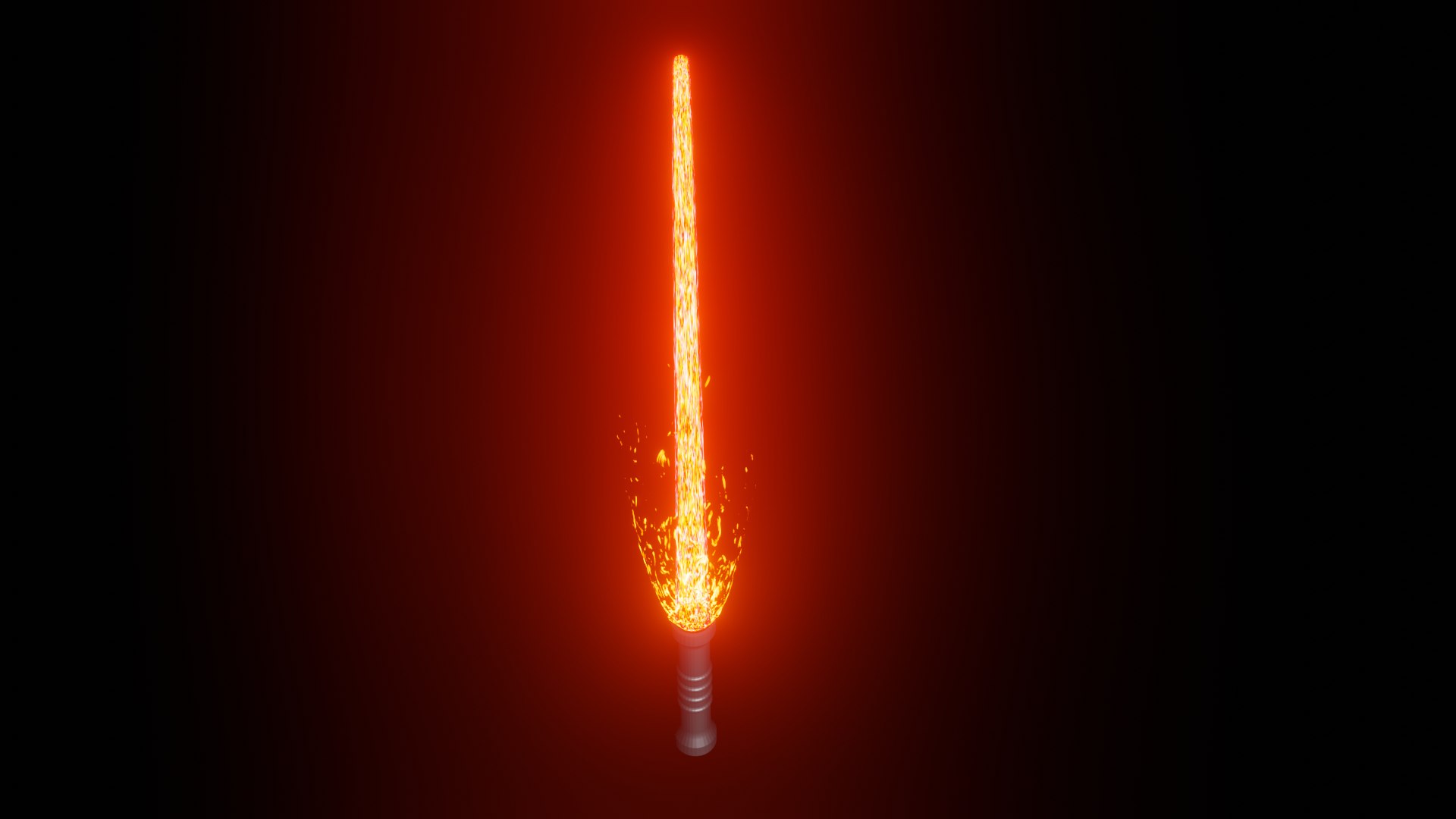 3D Lightsaber Red - TurboSquid 1795378