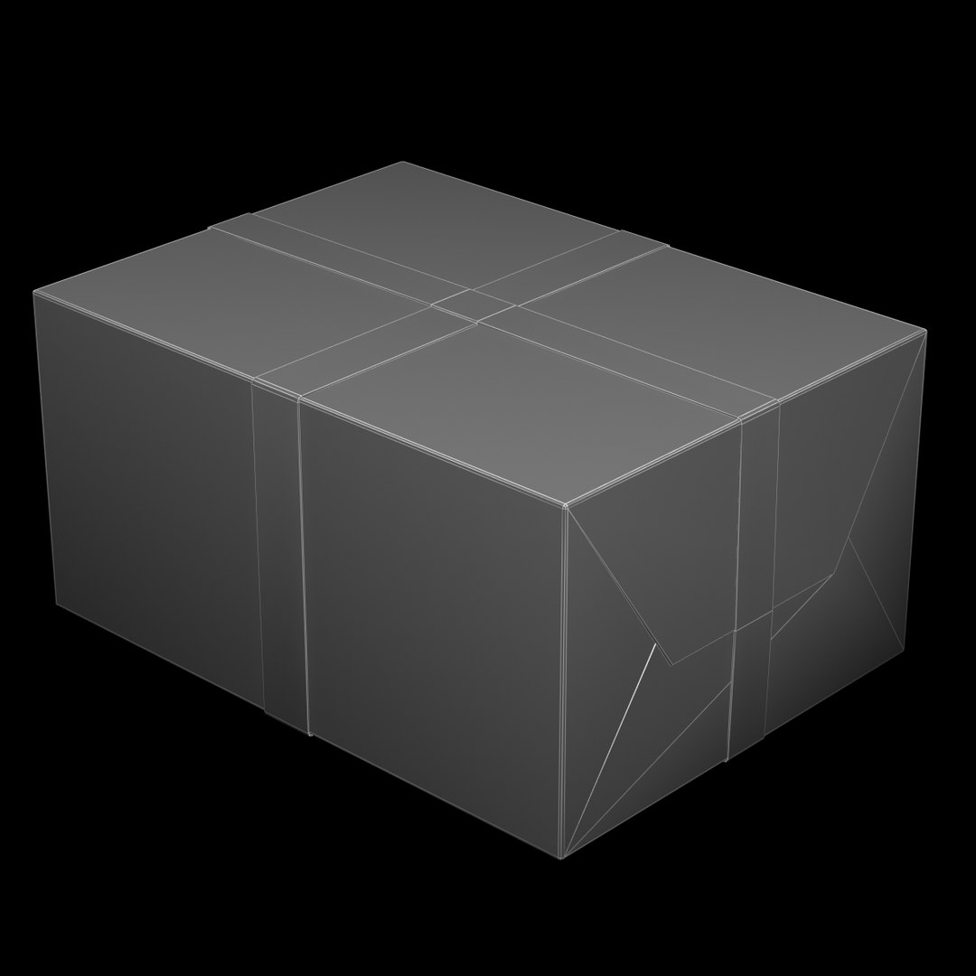 3d Christmas Present Model