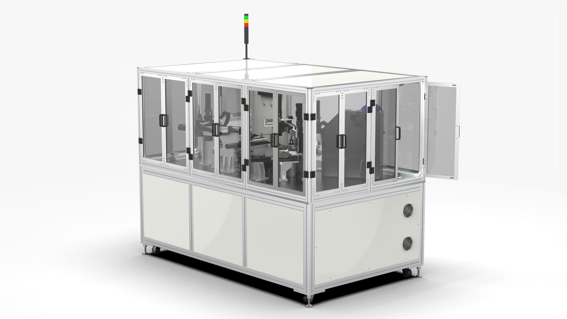 Automatic Labeling Tear Film Inspection Machine 3D - TurboSquid 2005261