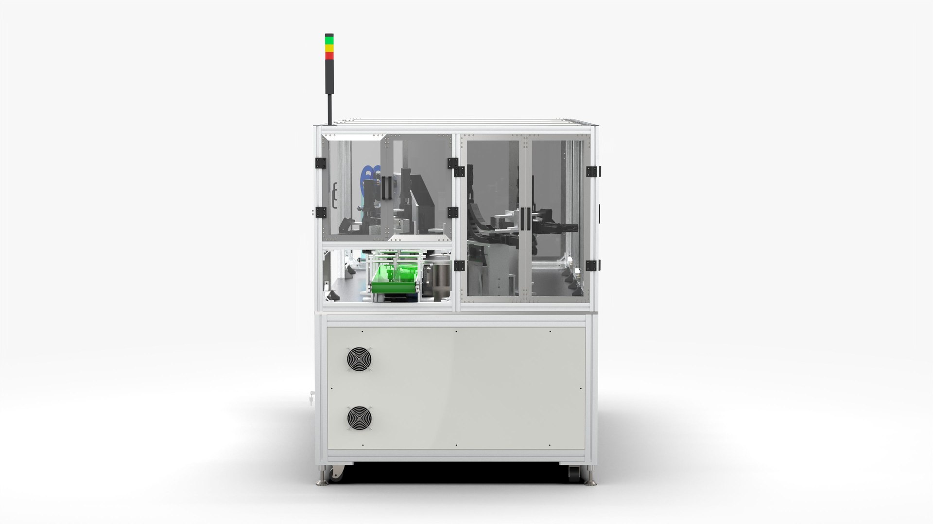 Automatic Labeling Tear Film Inspection Machine 3D - TurboSquid 2005261