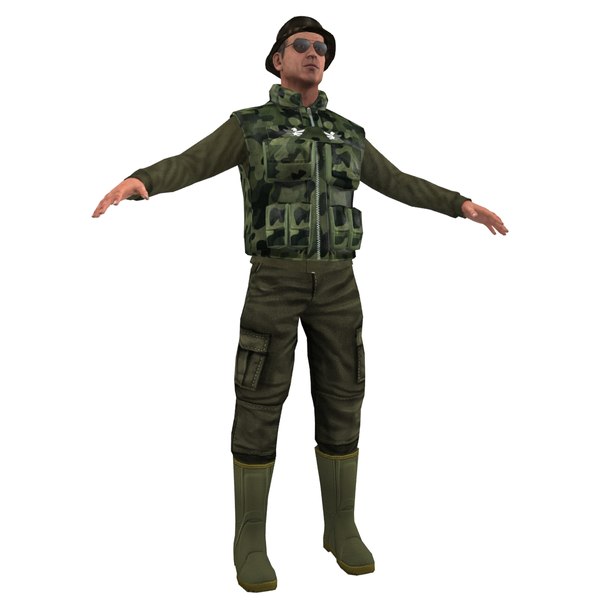 3D Fisher Models | TurboSquid