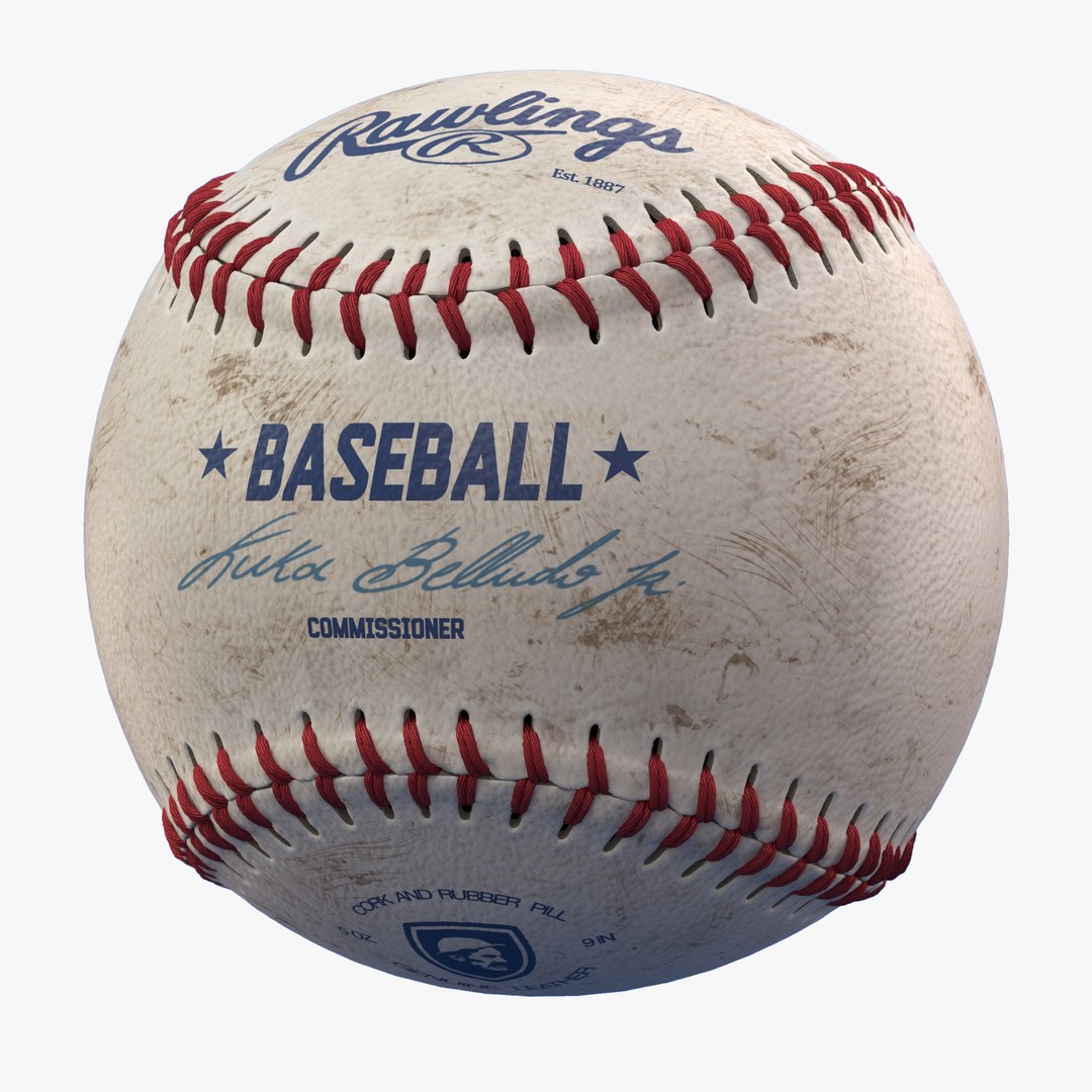 Baseball Ball 3D Model - TurboSquid 2137675