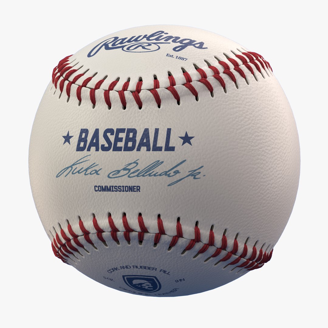 Baseball Ball 3D Model - TurboSquid 2137675