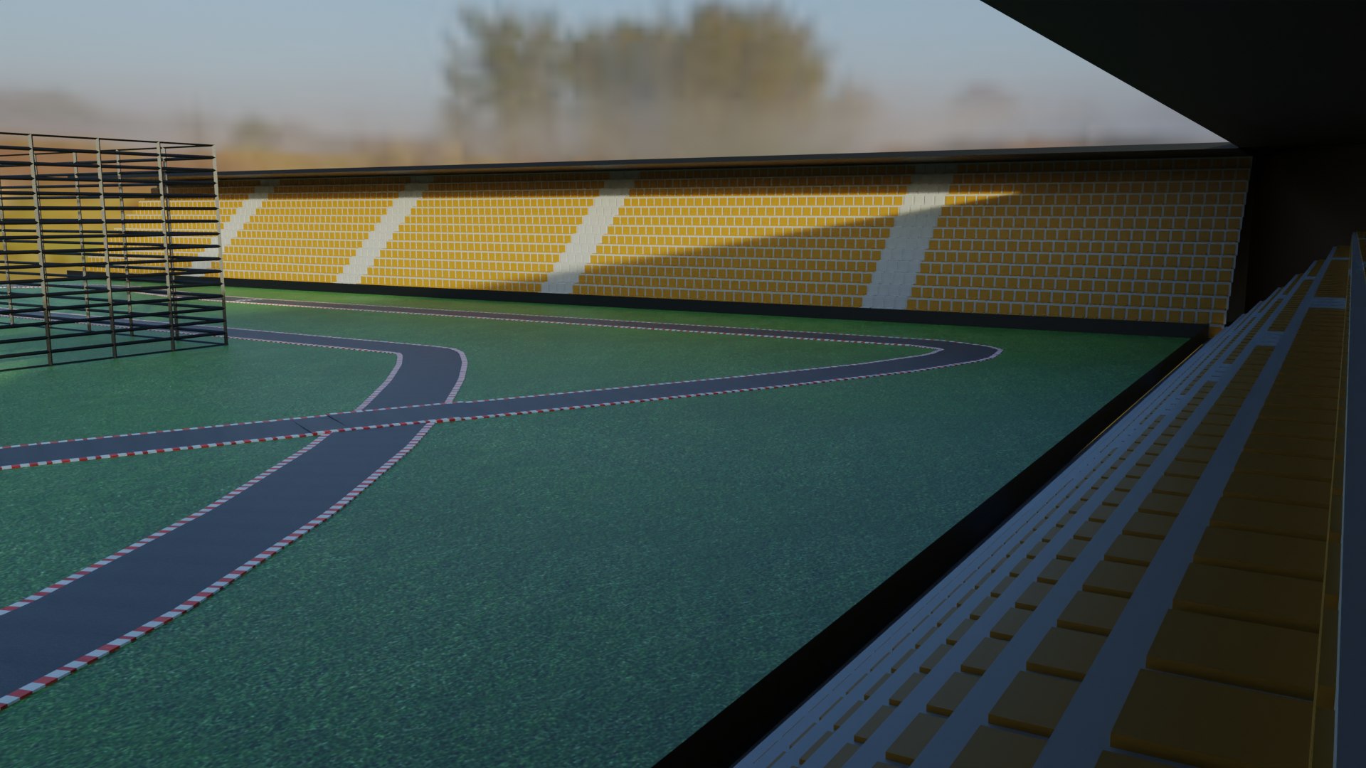 Race Track 3D Model - TurboSquid 2140761