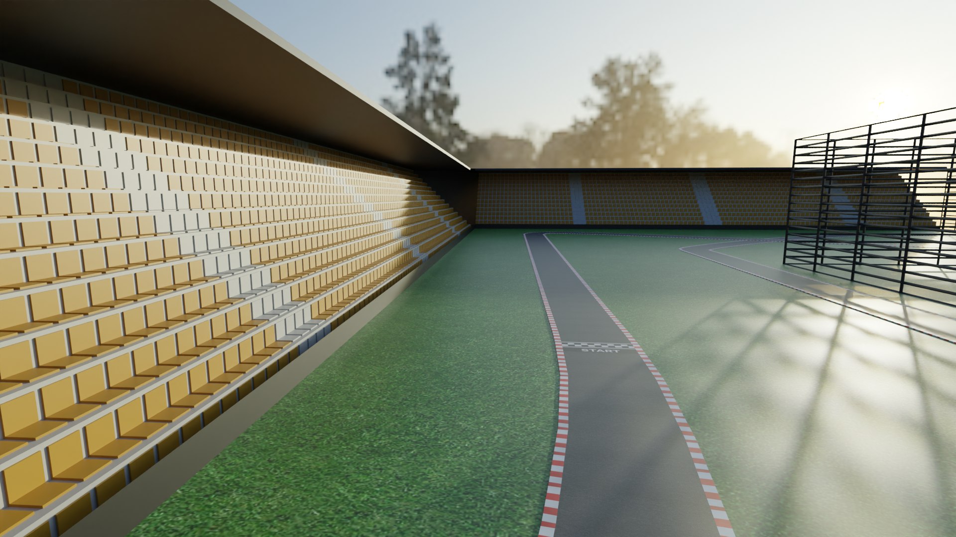 Race Track 3D Model - TurboSquid 2140761