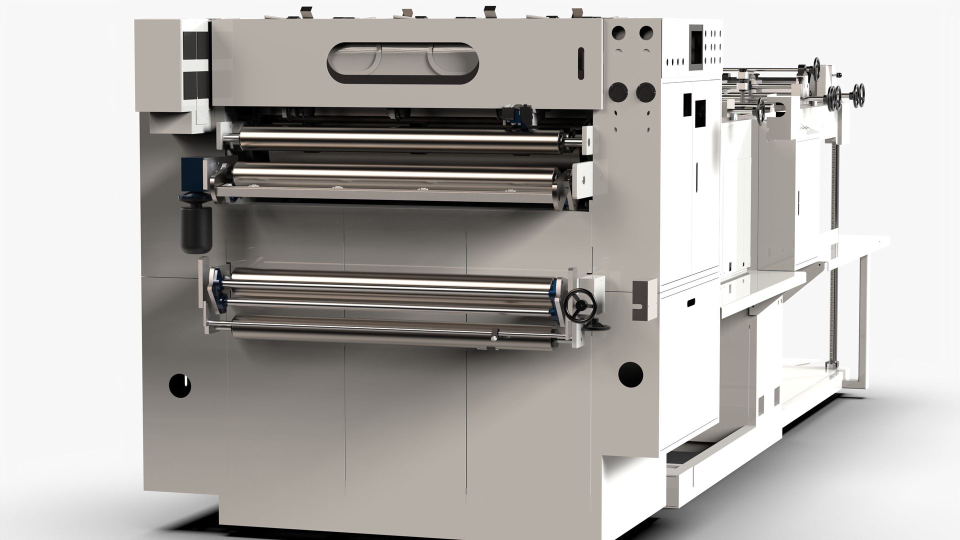 3D Model Web Slitting Machine - TurboSquid 1998168