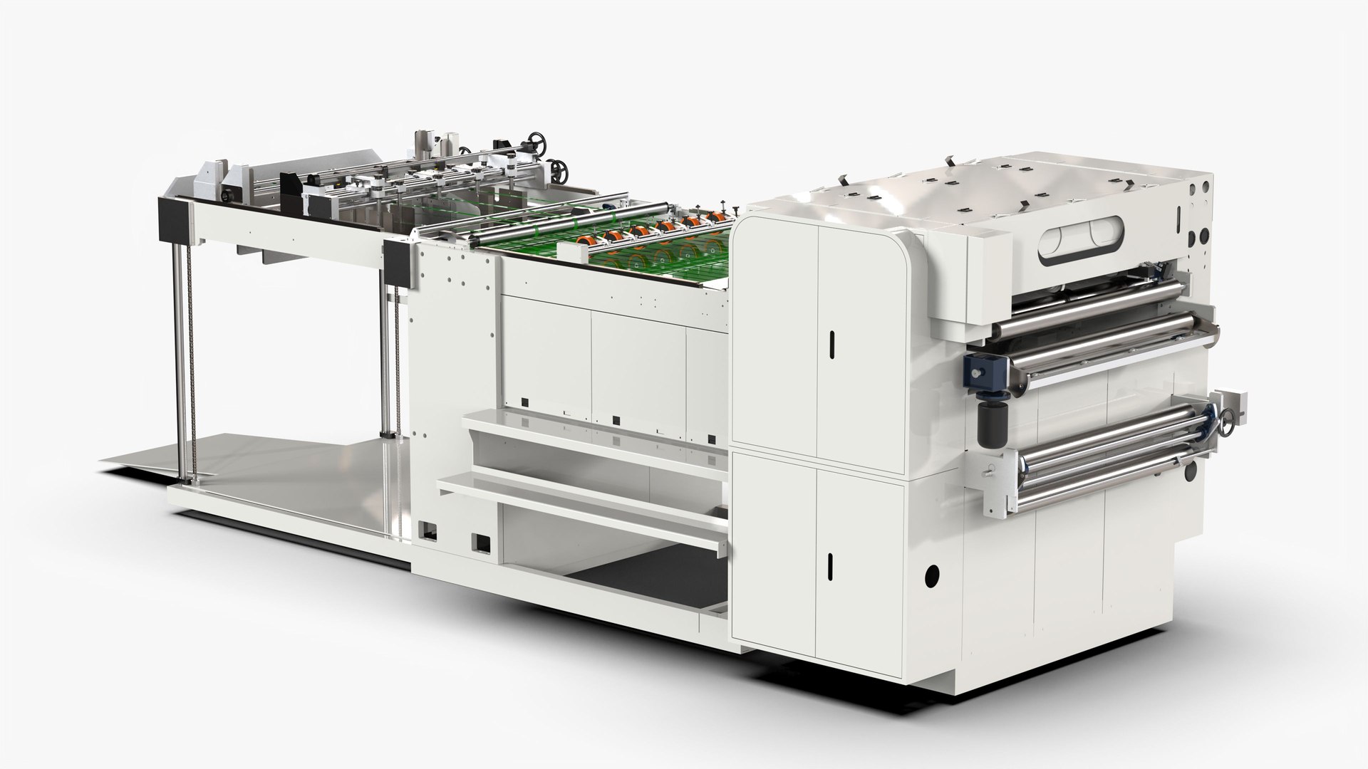 3D Model Web Slitting Machine - TurboSquid 1998168