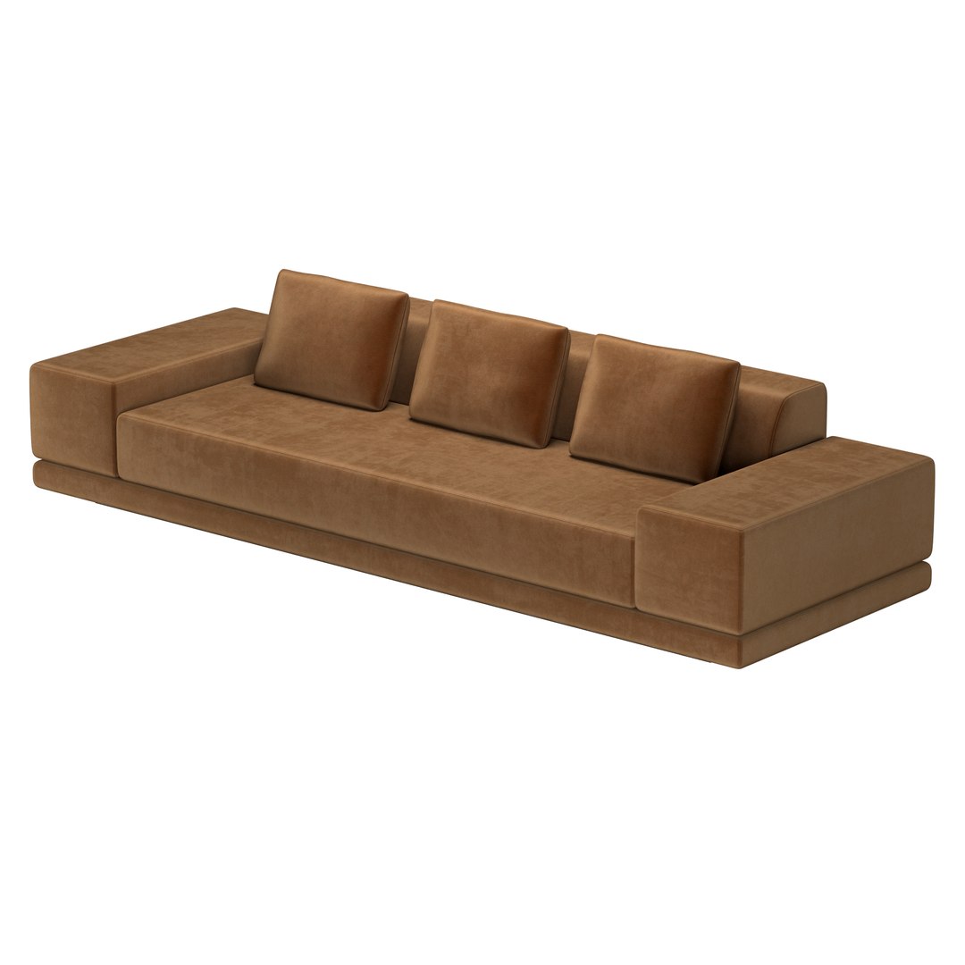 3D CORTONA SOFA Model - TurboSquid 1928253