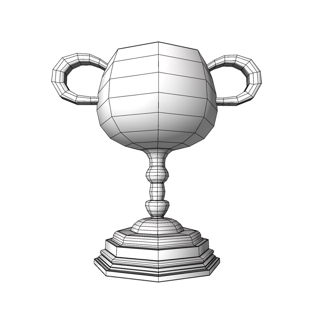 Awards Trophies 3d Max