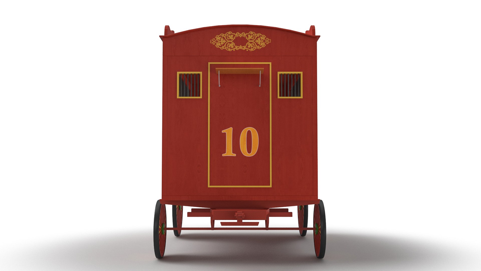 3D Traveling Circus Wagon - TurboSquid 1443016