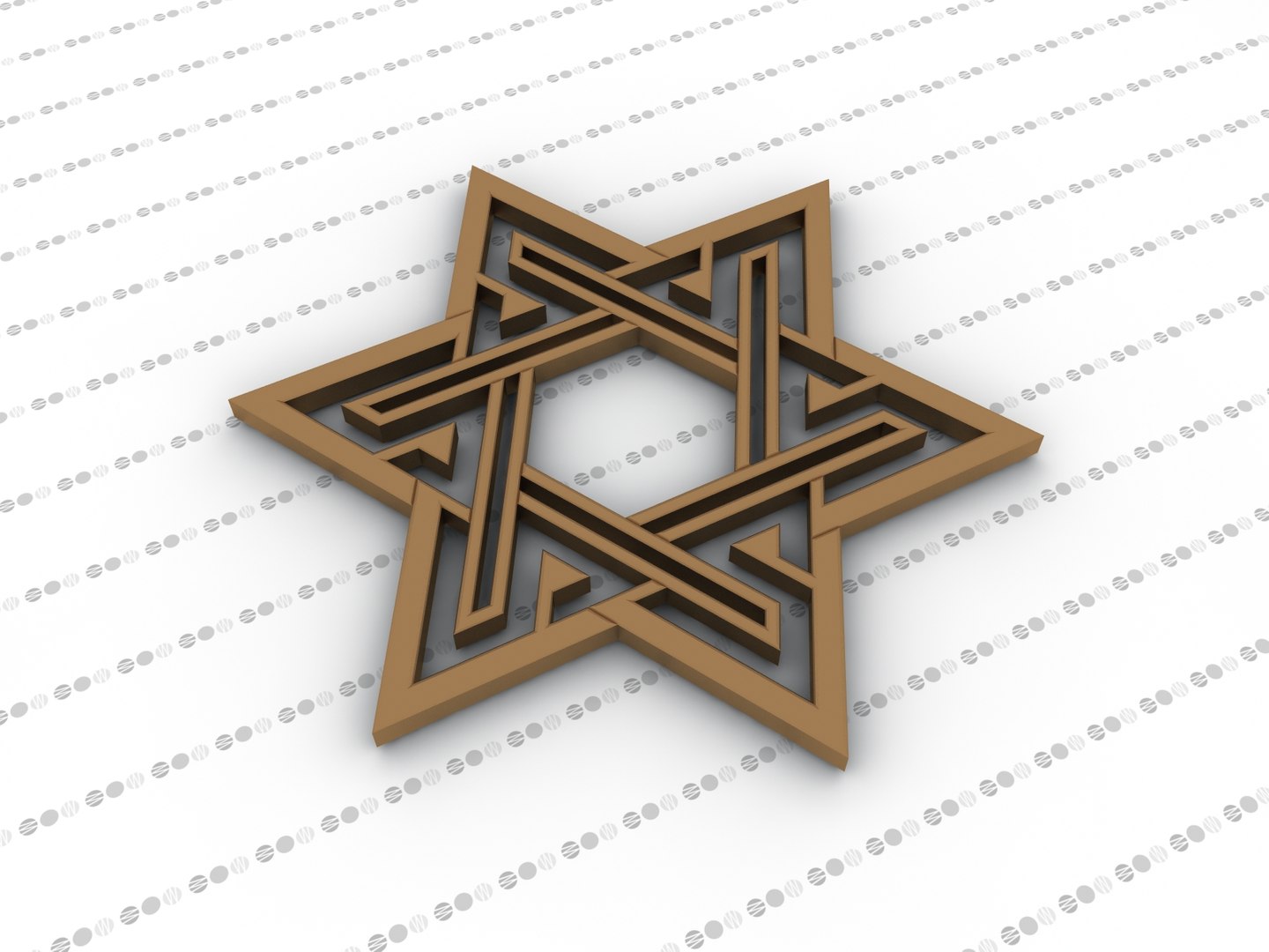 Star David 3D - TurboSquid 1416397