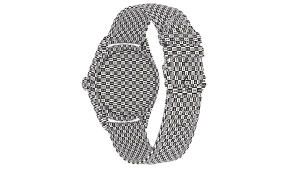 modelo 3d Reloj Chrono Classic 3 Esfera Blanca Cerrado - TurboSquid 2144365