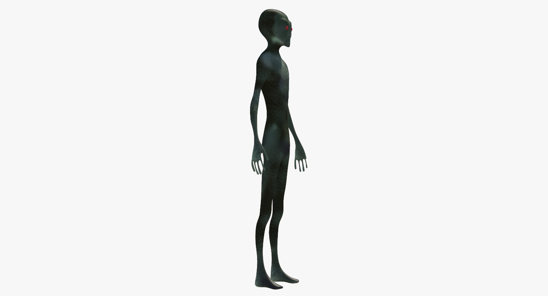 3d Model Grey Alien
