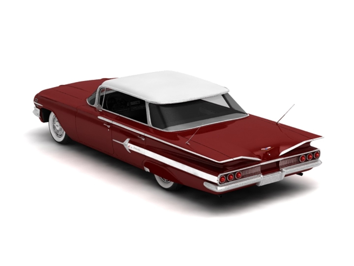 3d Chevrolet Impala Sedan Model