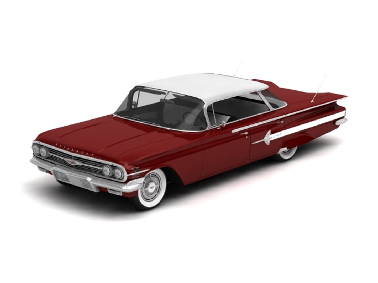 3d Chevrolet Impala Sedan Model