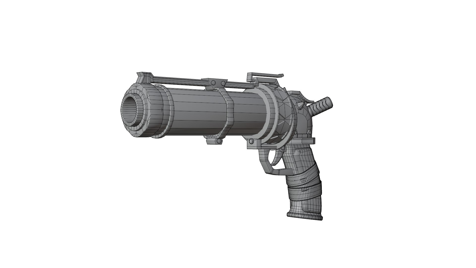 3D Model Arcane Jinx Pistol - TurboSquid 2066248