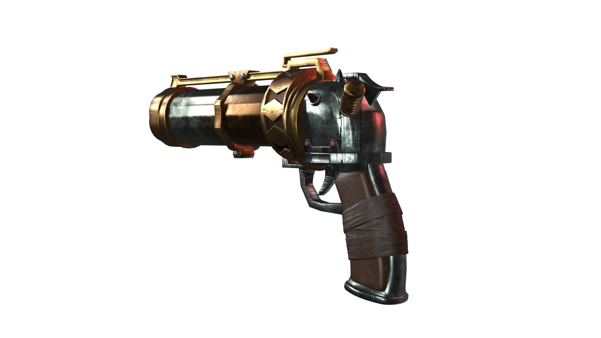 3D Model Arcane Jinx Pistol - TurboSquid 2066248