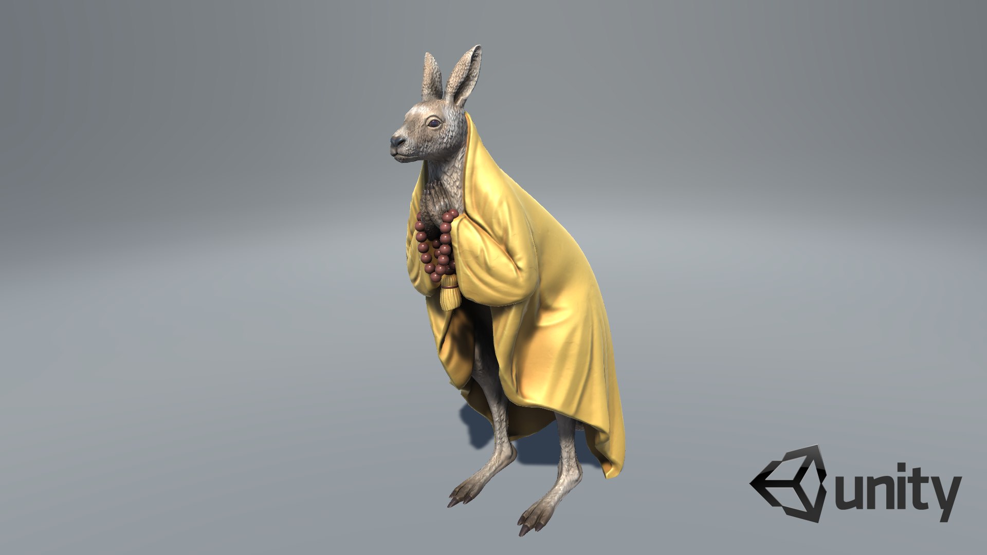 3D Master Kangaroo Statue - TurboSquid 1832840
