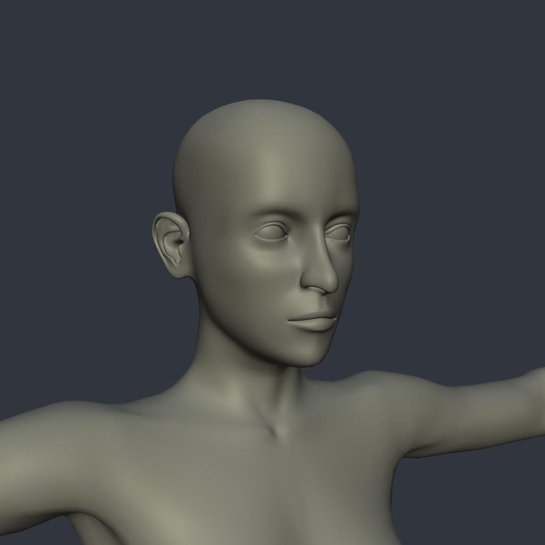 Female Body 3d Max