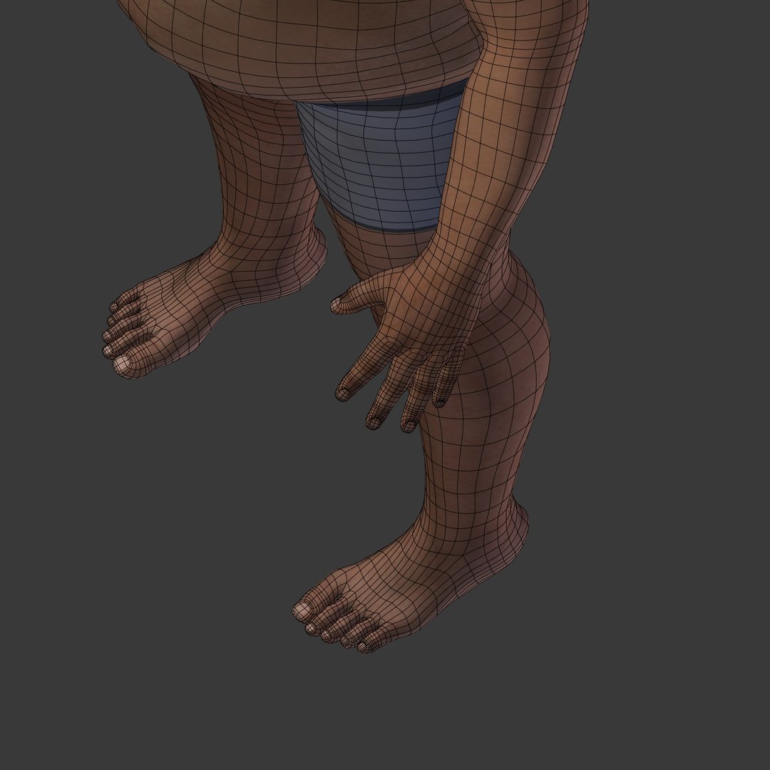 Fat Man 3D Model - TurboSquid 2096494