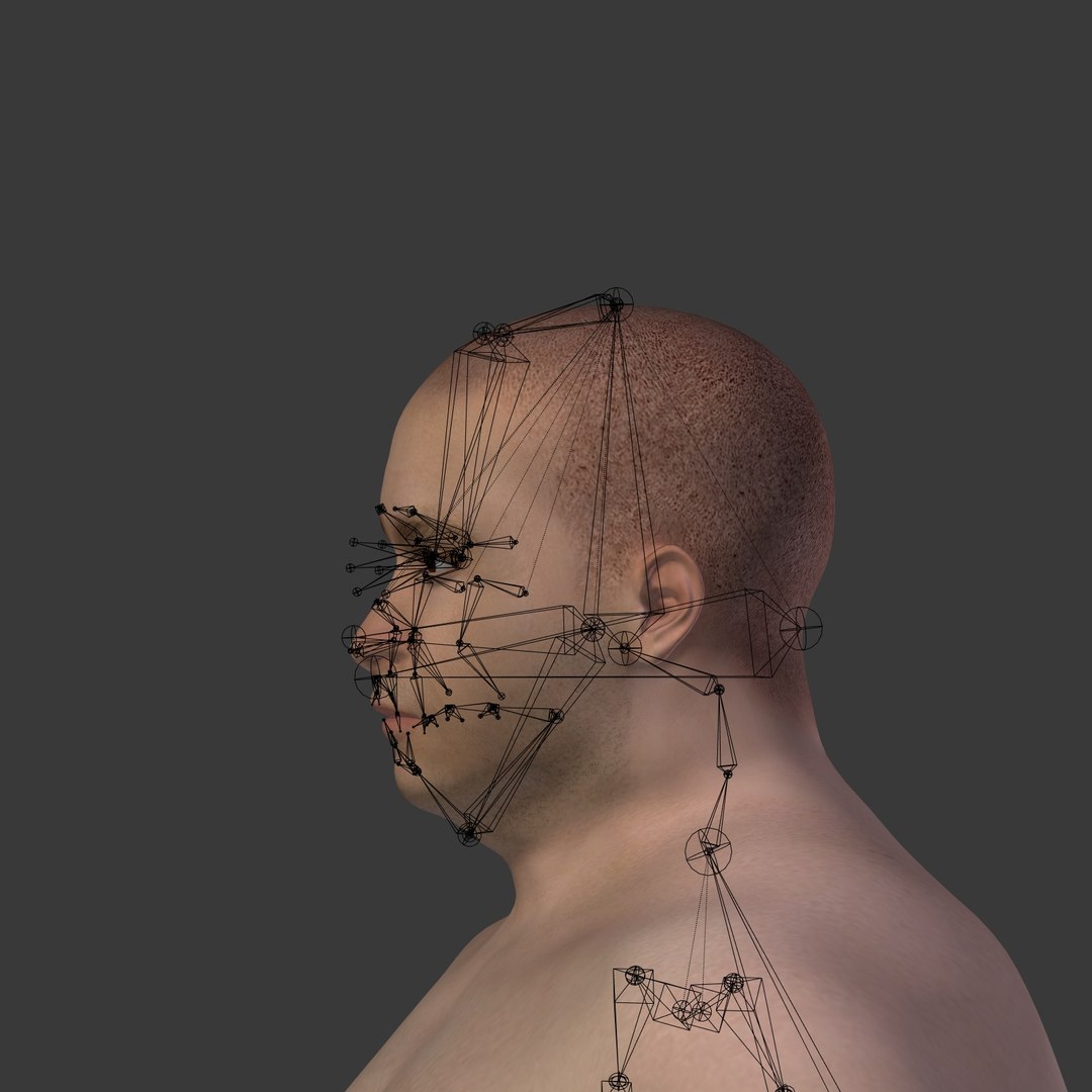 Fat Man 3D Model - TurboSquid 2096494