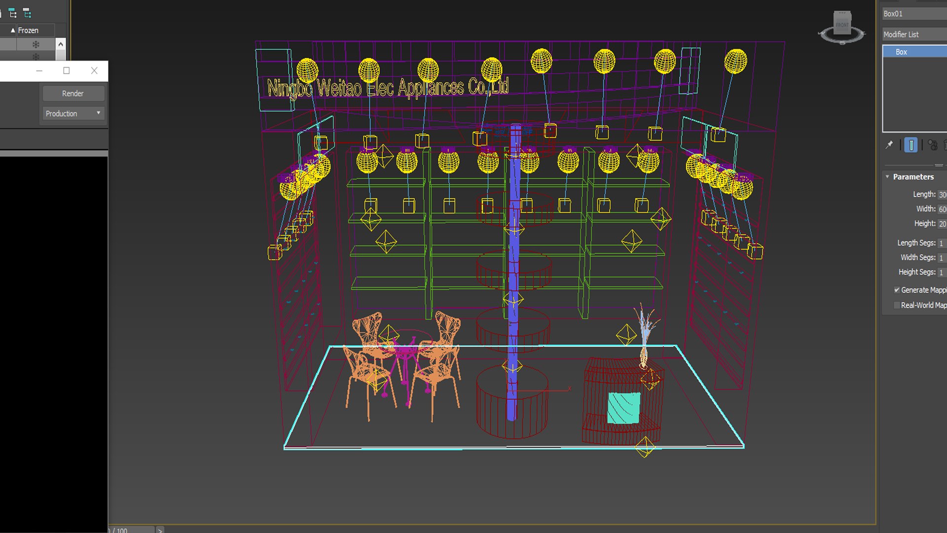One Side Open Stand Model - TurboSquid 1995600