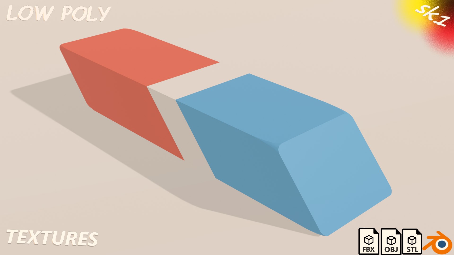 3D Eraser - TurboSquid 2176118