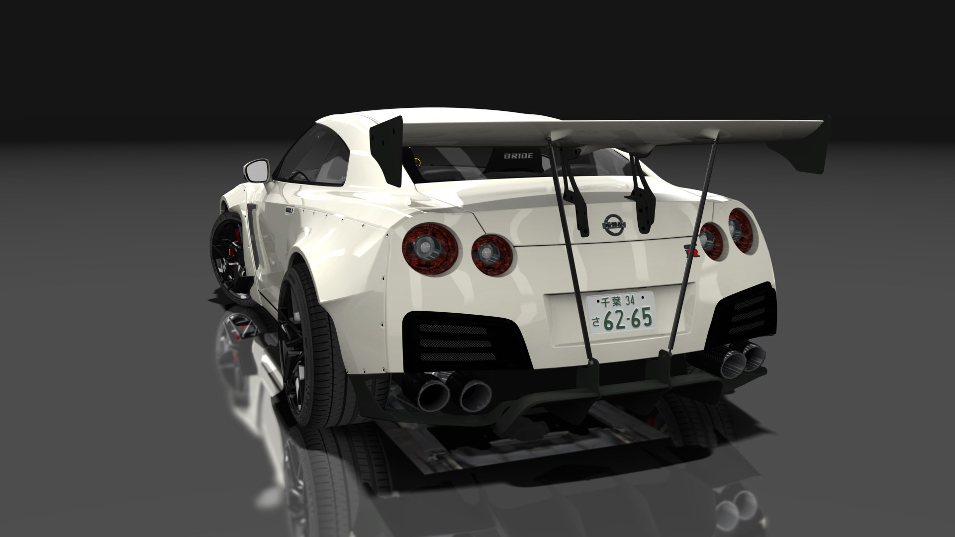Nissan GTR R35 Rocket Bunny 3D - TurboSquid 2142732