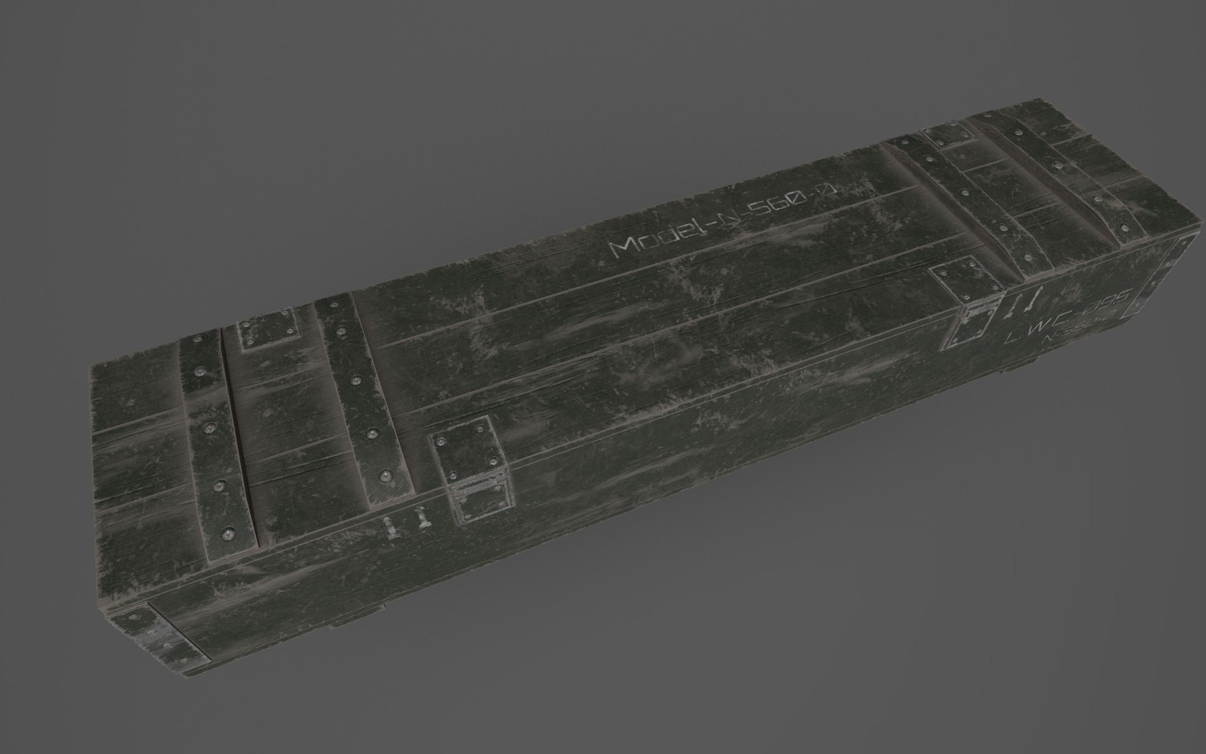 3D Military Boxes Model - TurboSquid 1907581