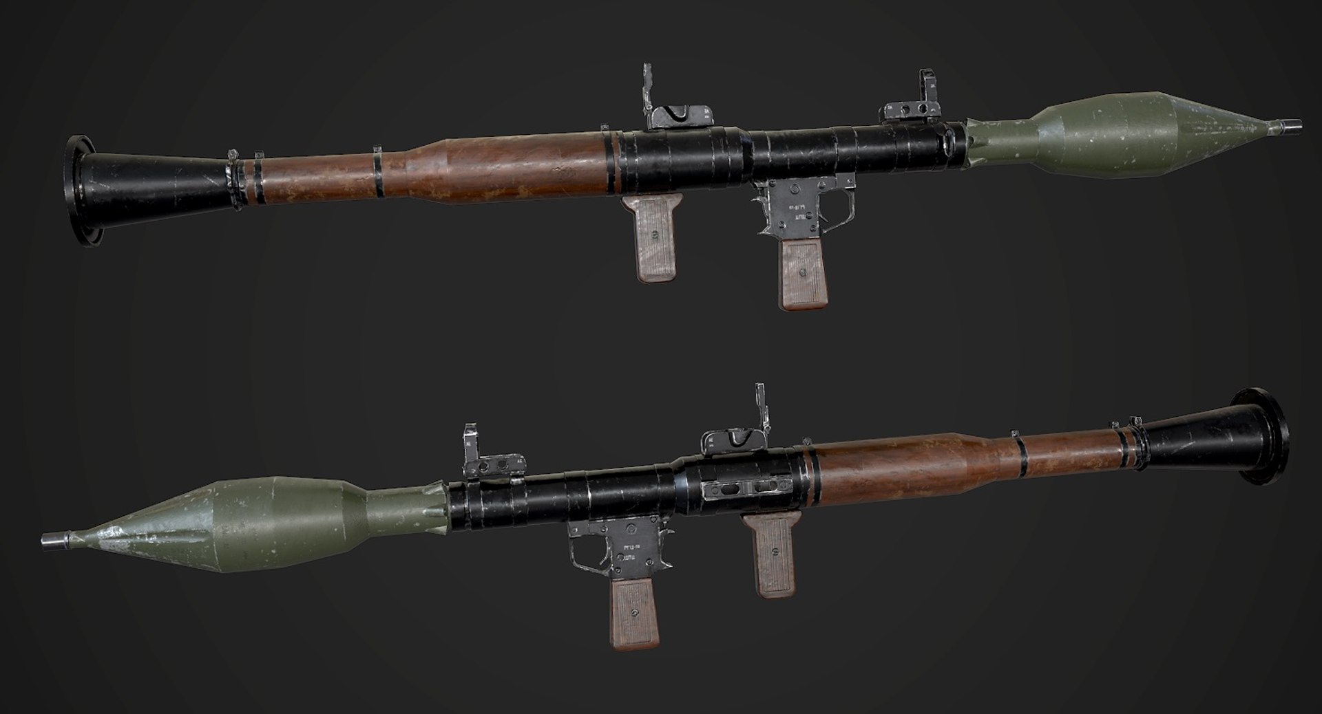 3D Aaa Weapons Vol 1 Model - TurboSquid 1311841