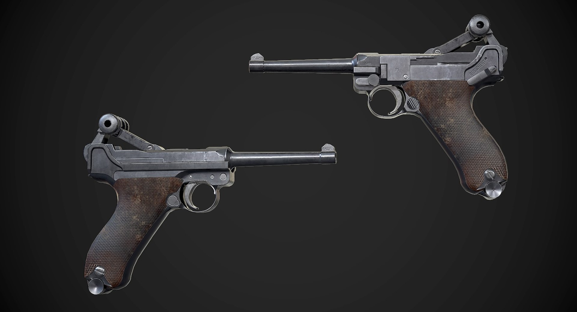 3D aaa weapons vol 1 model - TurboSquid 1311841