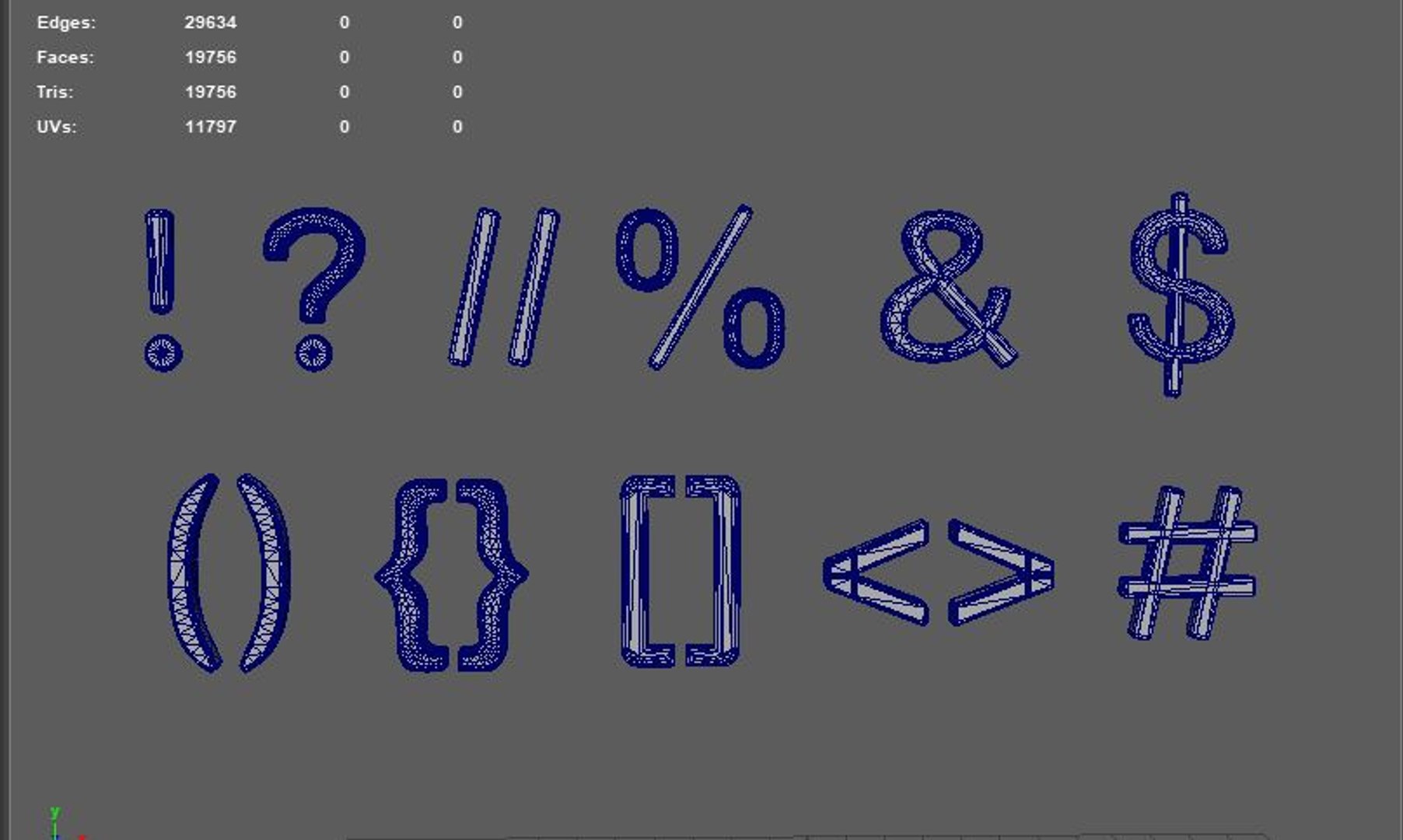 Icons 3D Model 3D Model - TurboSquid 2341324