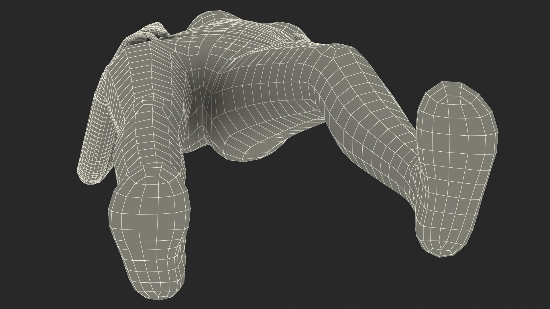 3D Flexible Female Mannequin Standing Pose Satin Grey - TurboSquid 1848623