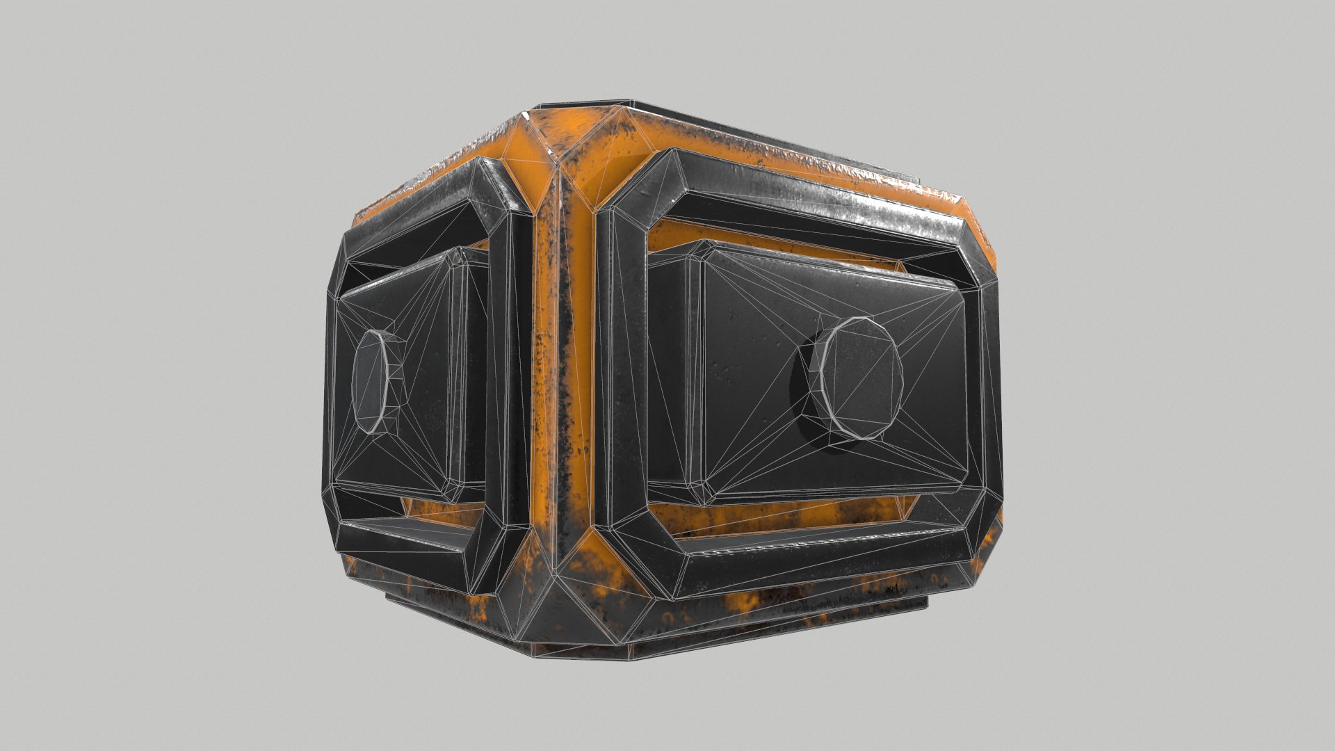 Sci fi box 3D model - TurboSquid 1322464
