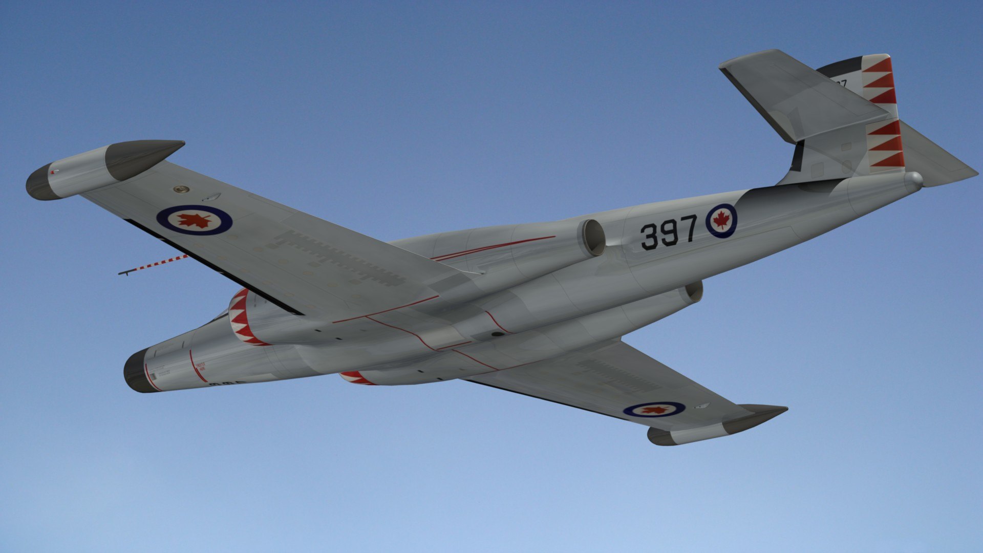 3D Model Avro Canuck Cf100 - TurboSquid 1584911