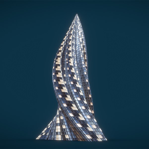 Futuristic Building Lightwave Models for Download | TurboSquid