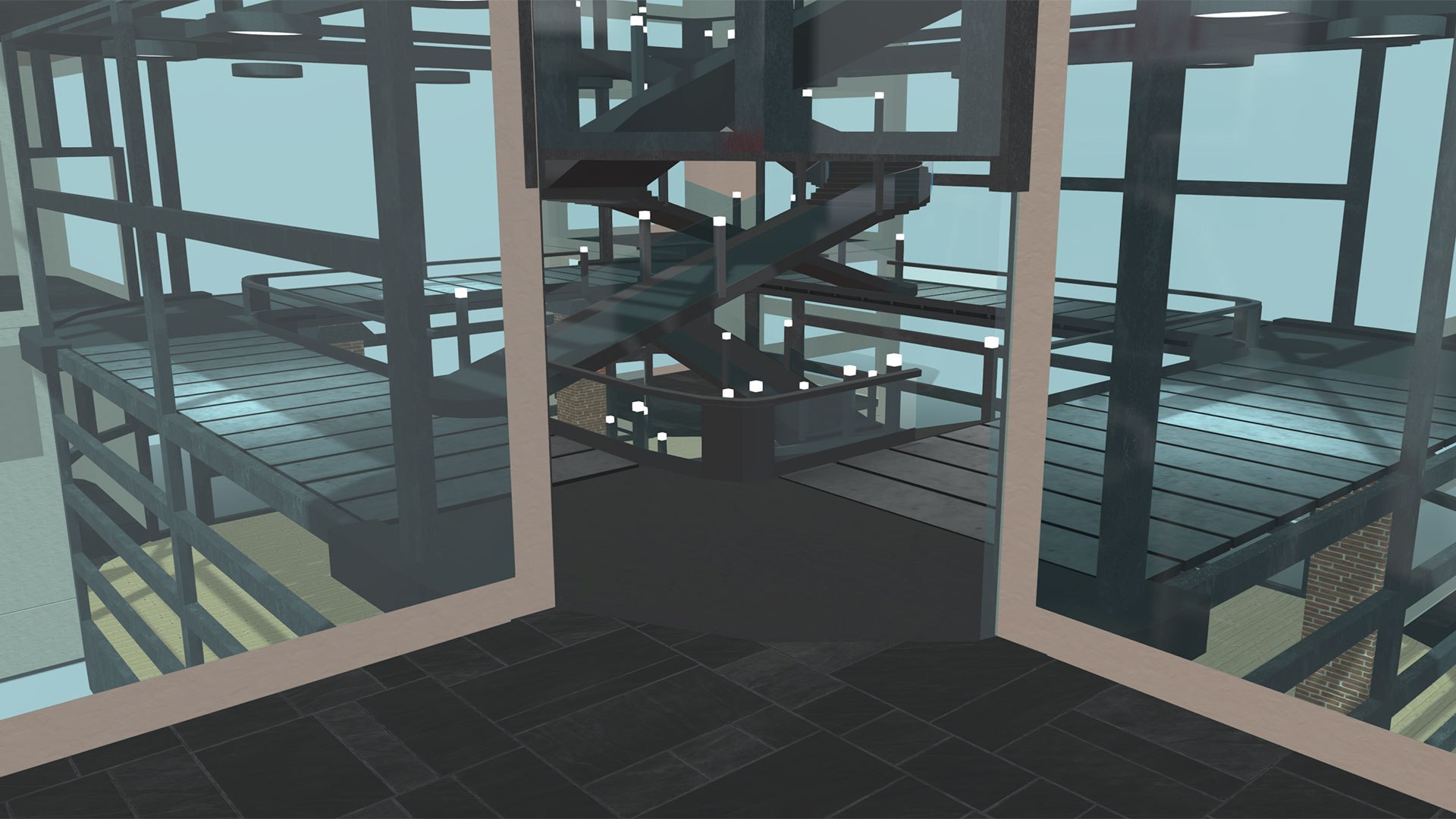 3D Triple Storey Office Building - TurboSquid 2091866