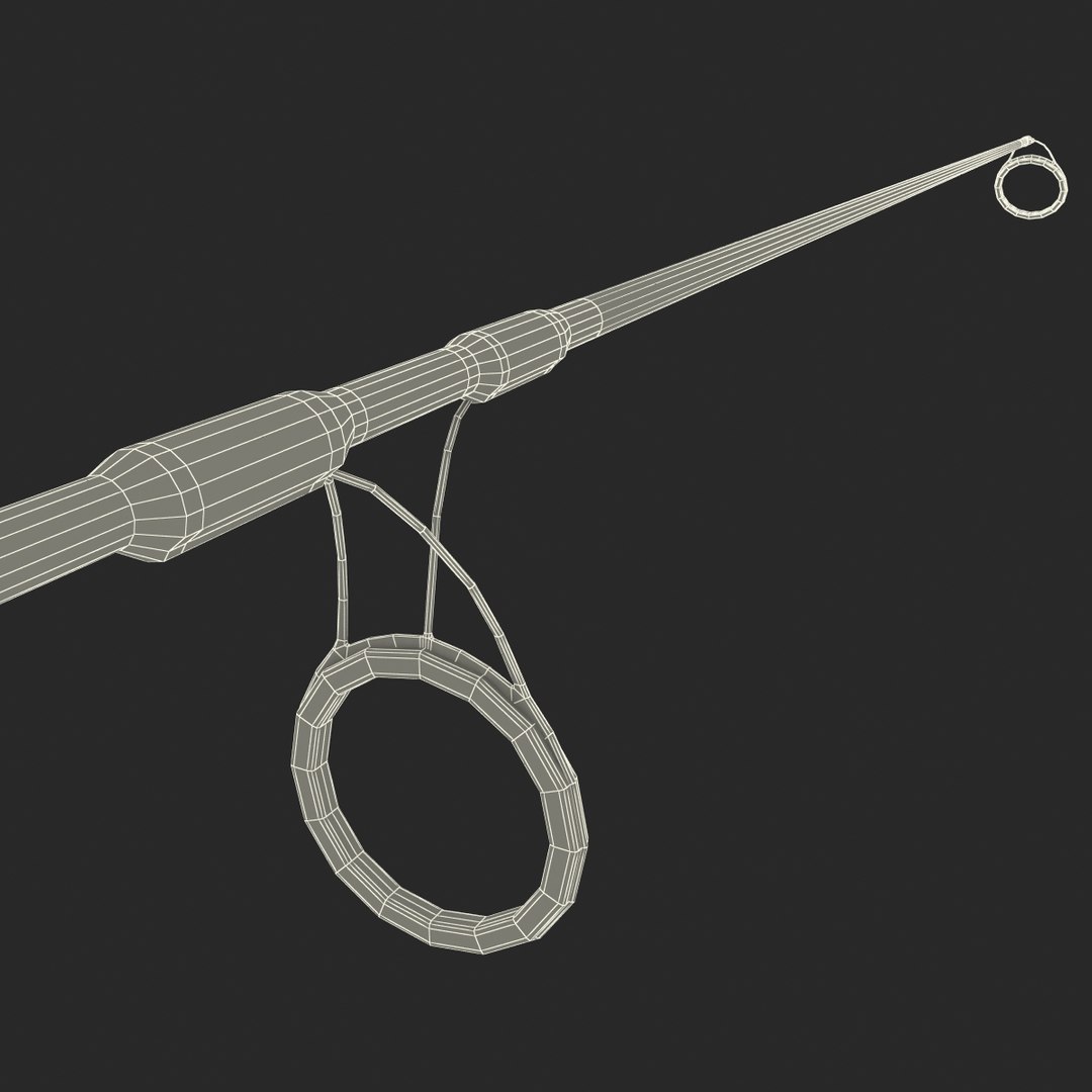 Fishing Rod 2 3d Model