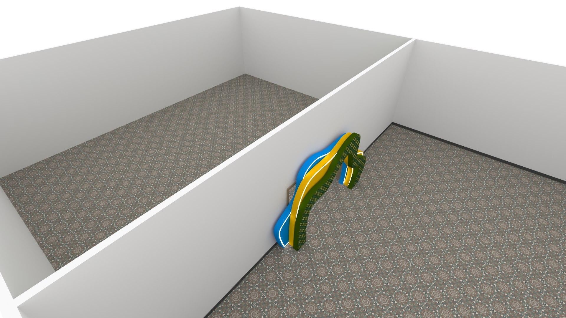 Gate Entrance Curve Style Decoration 3D Model - TurboSquid 1991529