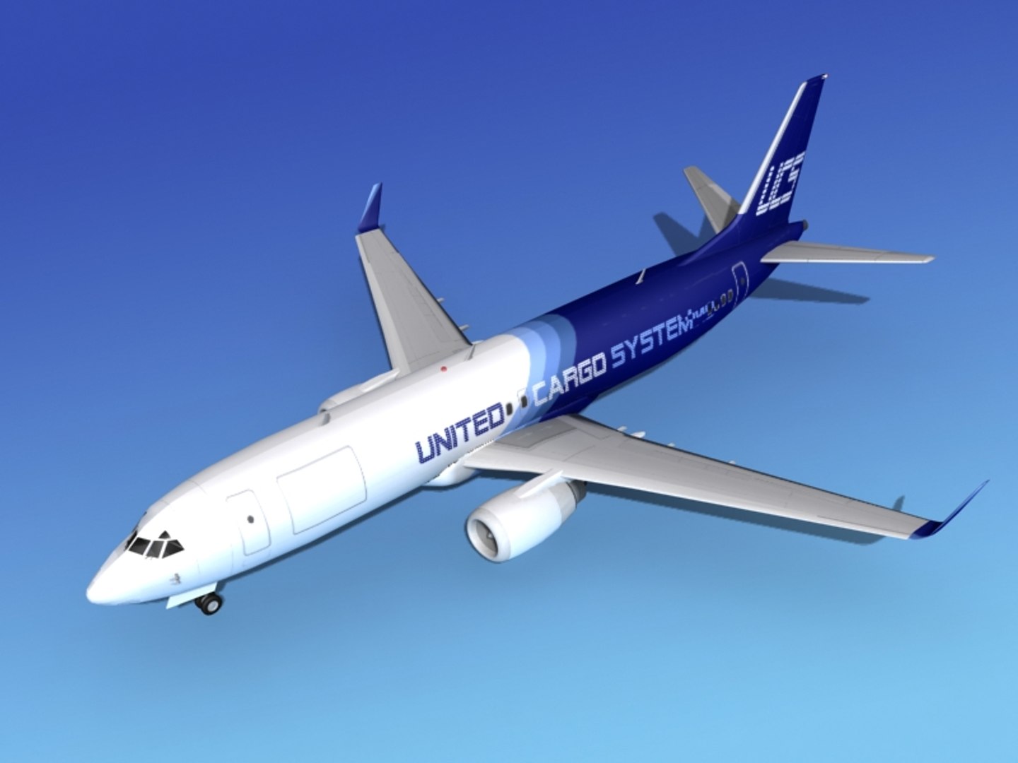 Boeing 737-800 737 3d Model