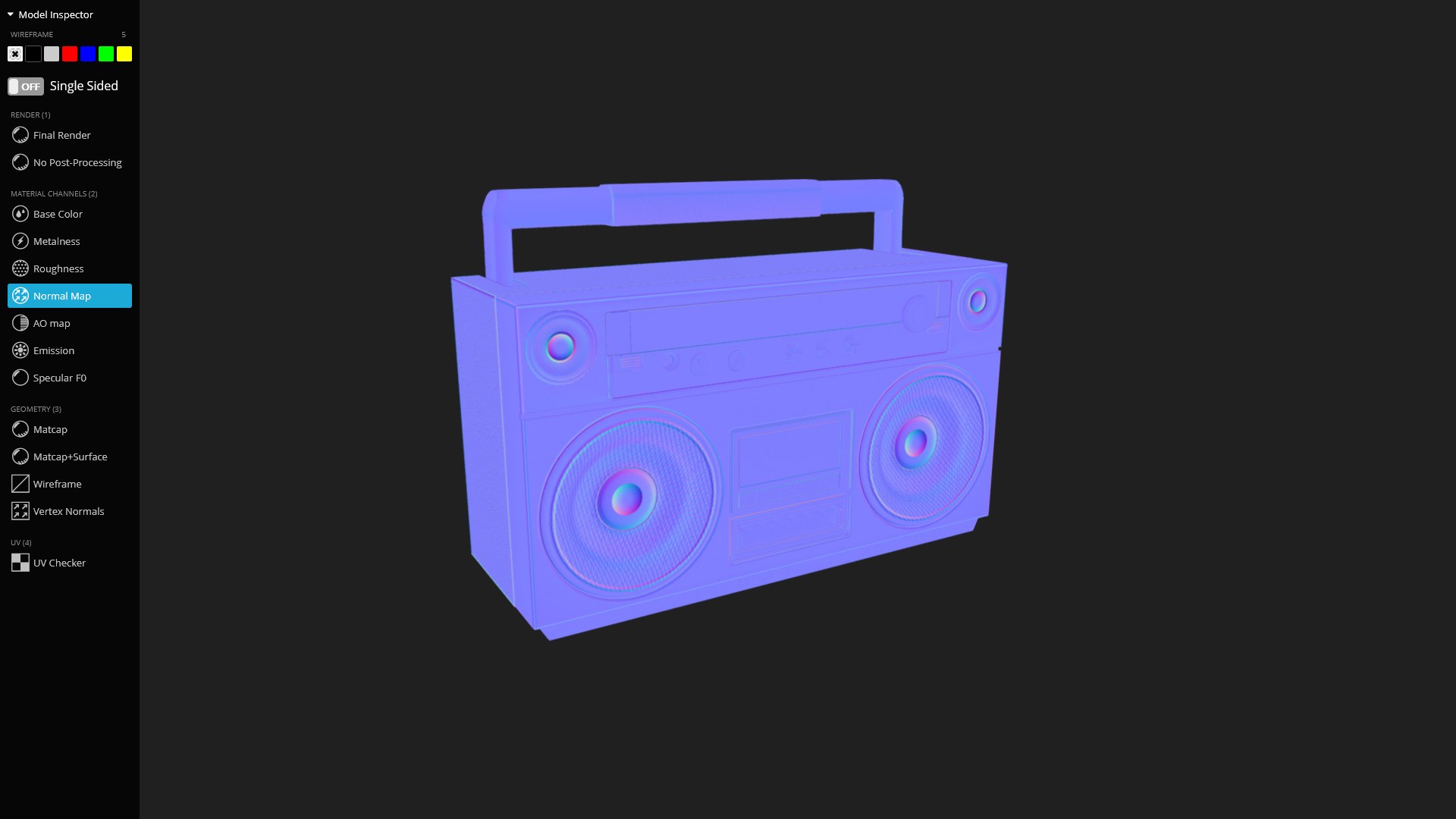 3D Boombox Game Ready Model - TurboSquid 1906925