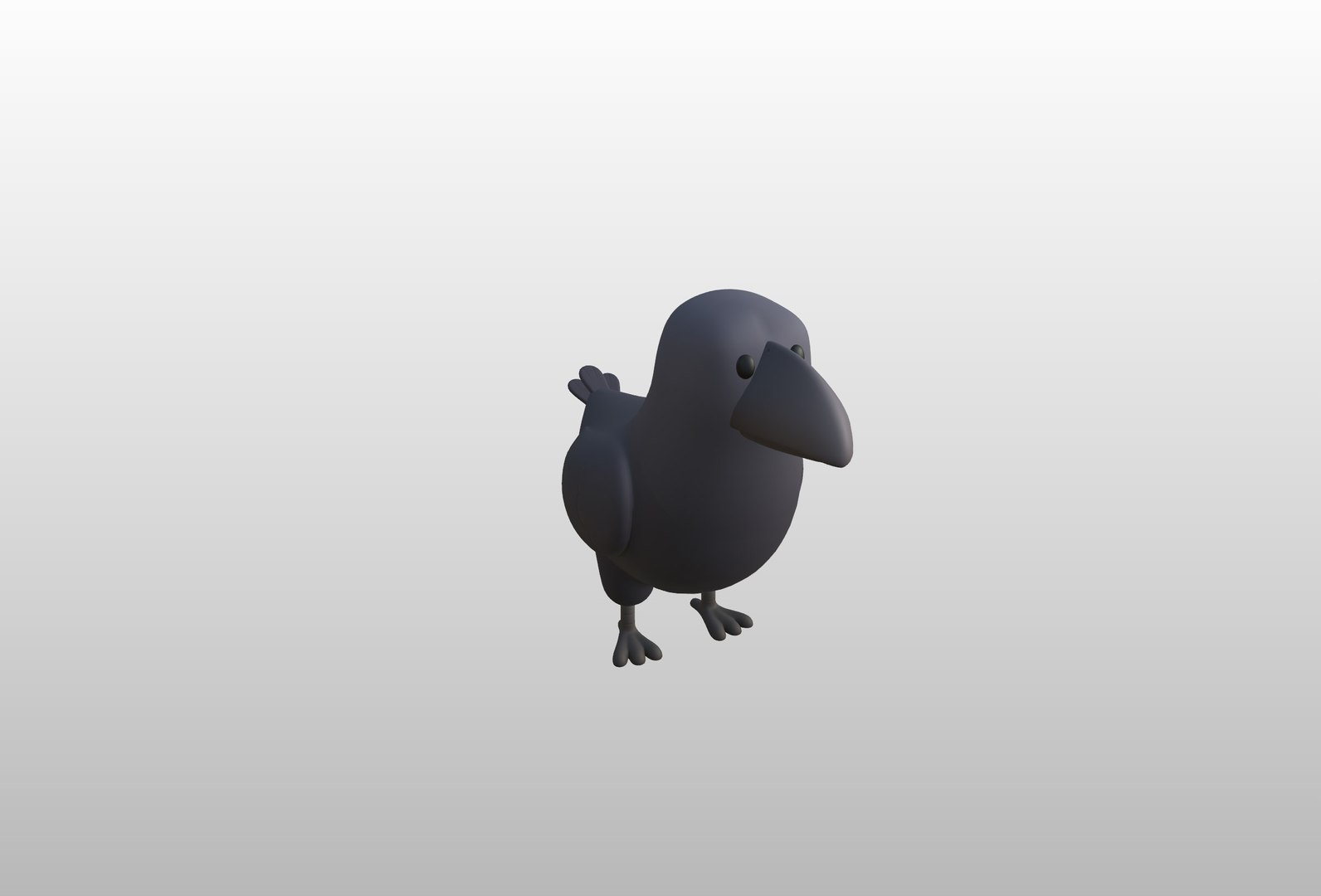 3D Character277 Crow - TurboSquid 2201845