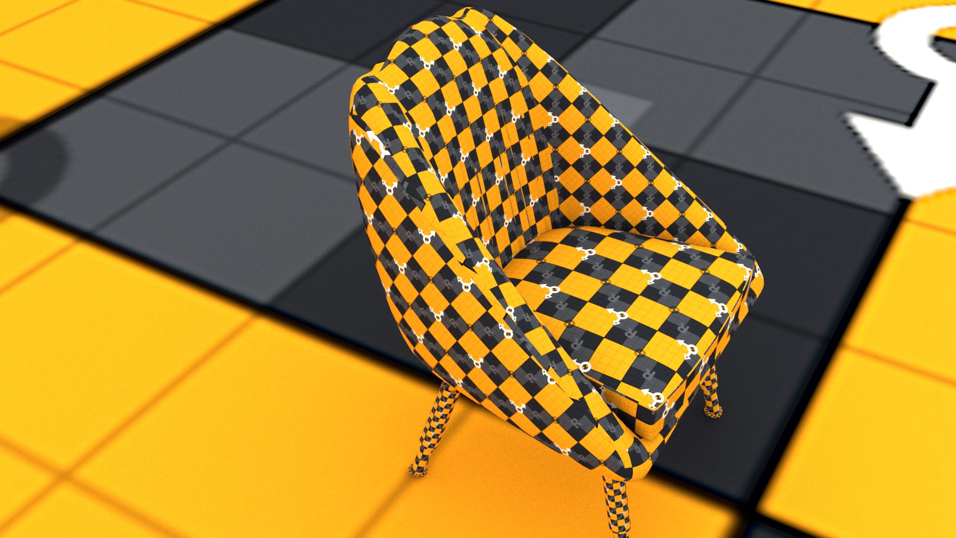 3D Laos Lounge Chair - TurboSquid 2141983