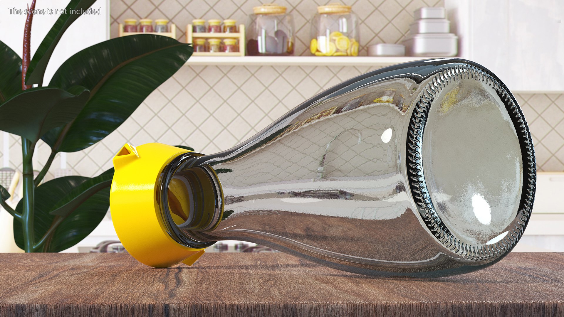 3D Empty Sauce Bottle model - TurboSquid 2092952