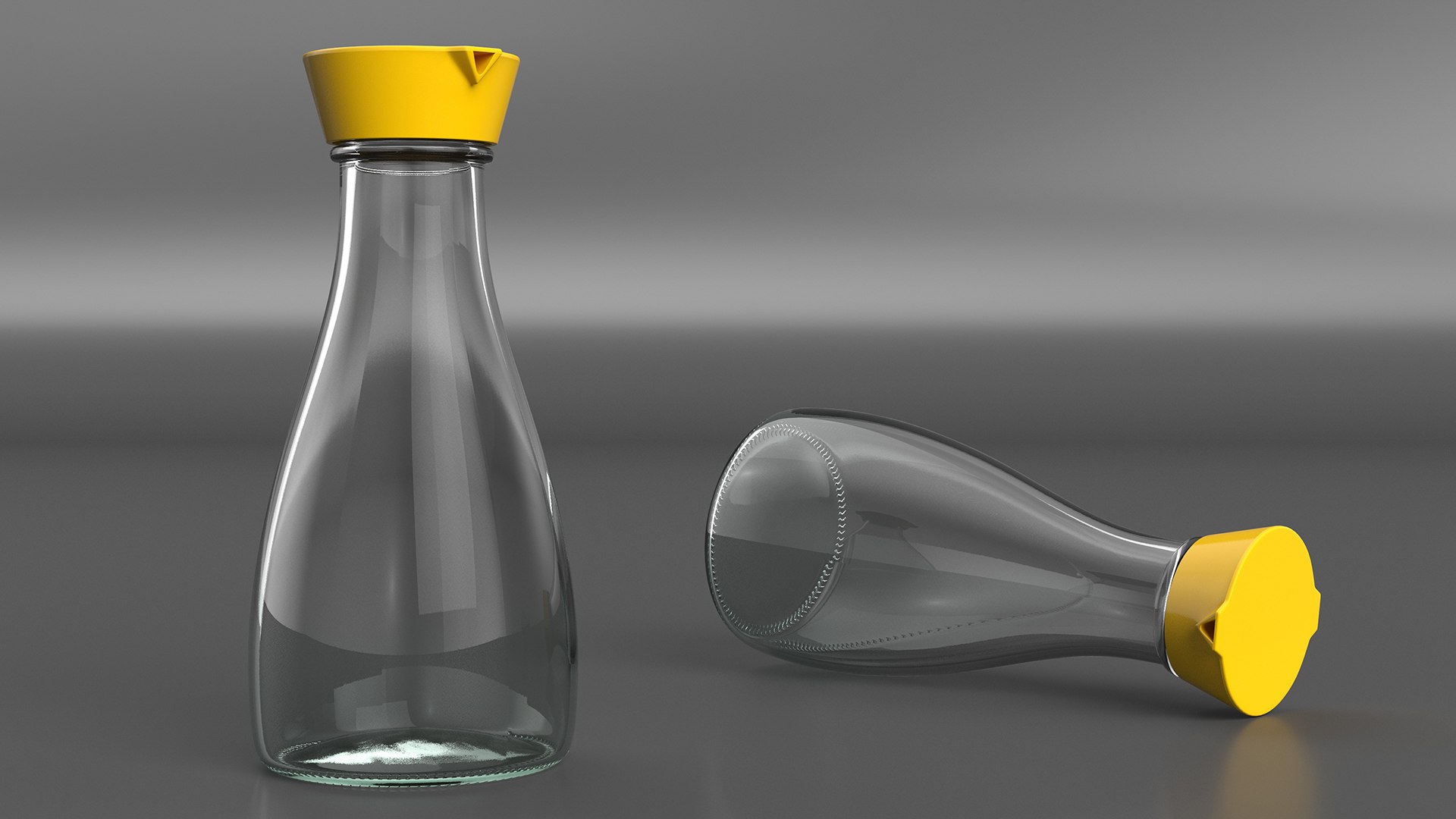 3D Empty Sauce Bottle model - TurboSquid 2092952