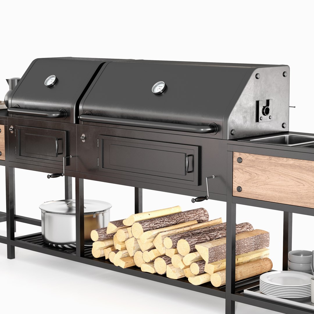 Barbecue 15 3D Model - TurboSquid 1959264
