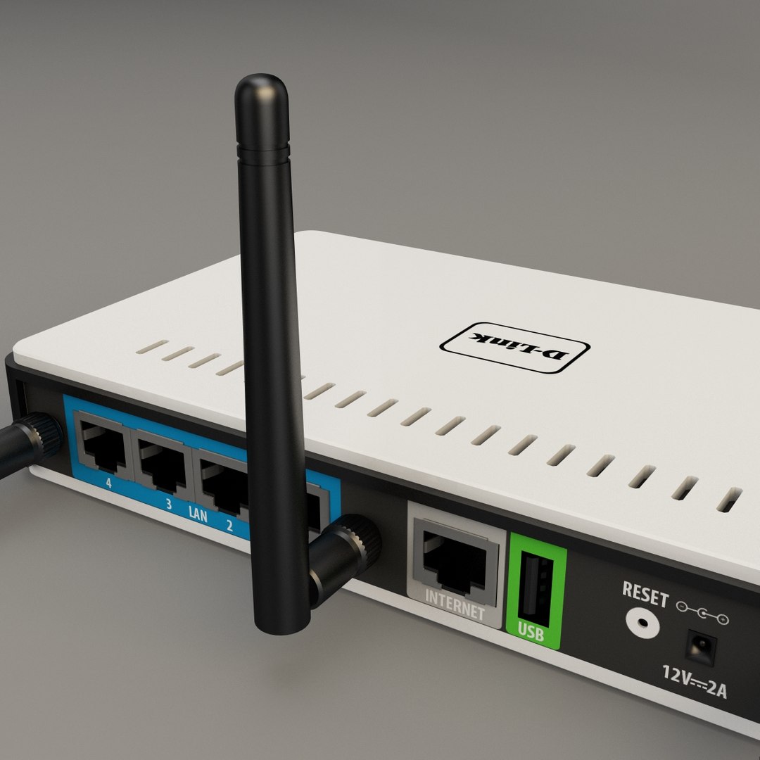 3ds Max D-link Dir-655 Wireless Router