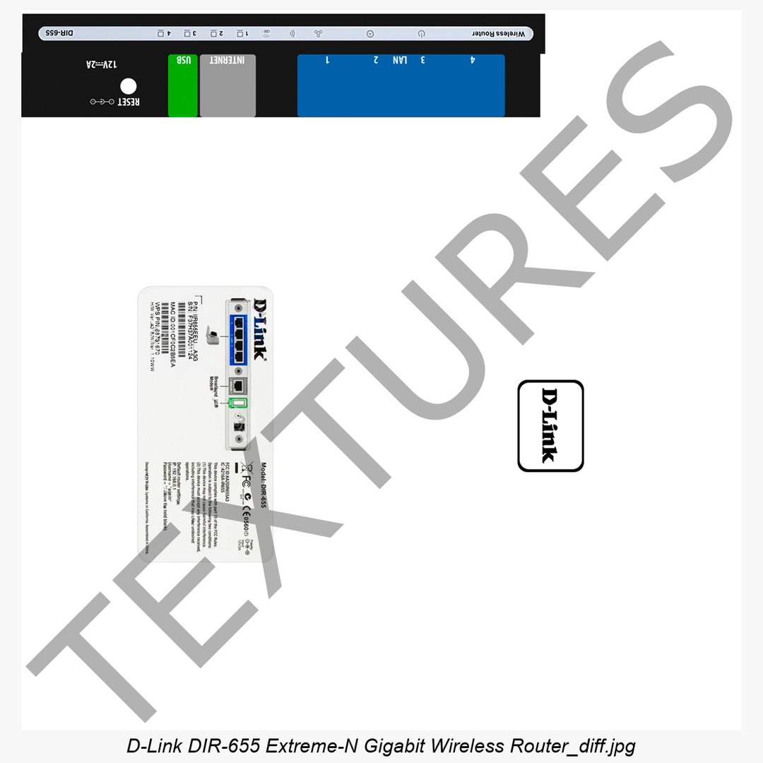 3ds Max D-link Dir-655 Wireless Router